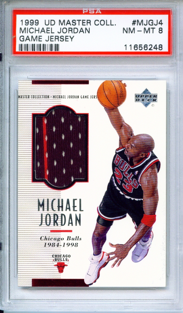 Players Showcase Image Gallery: Michael Jordan Jersey Cards